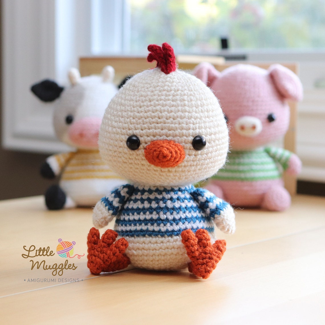 Amigurumi Crochet Pattern Charlie the Chick - Etsy UK