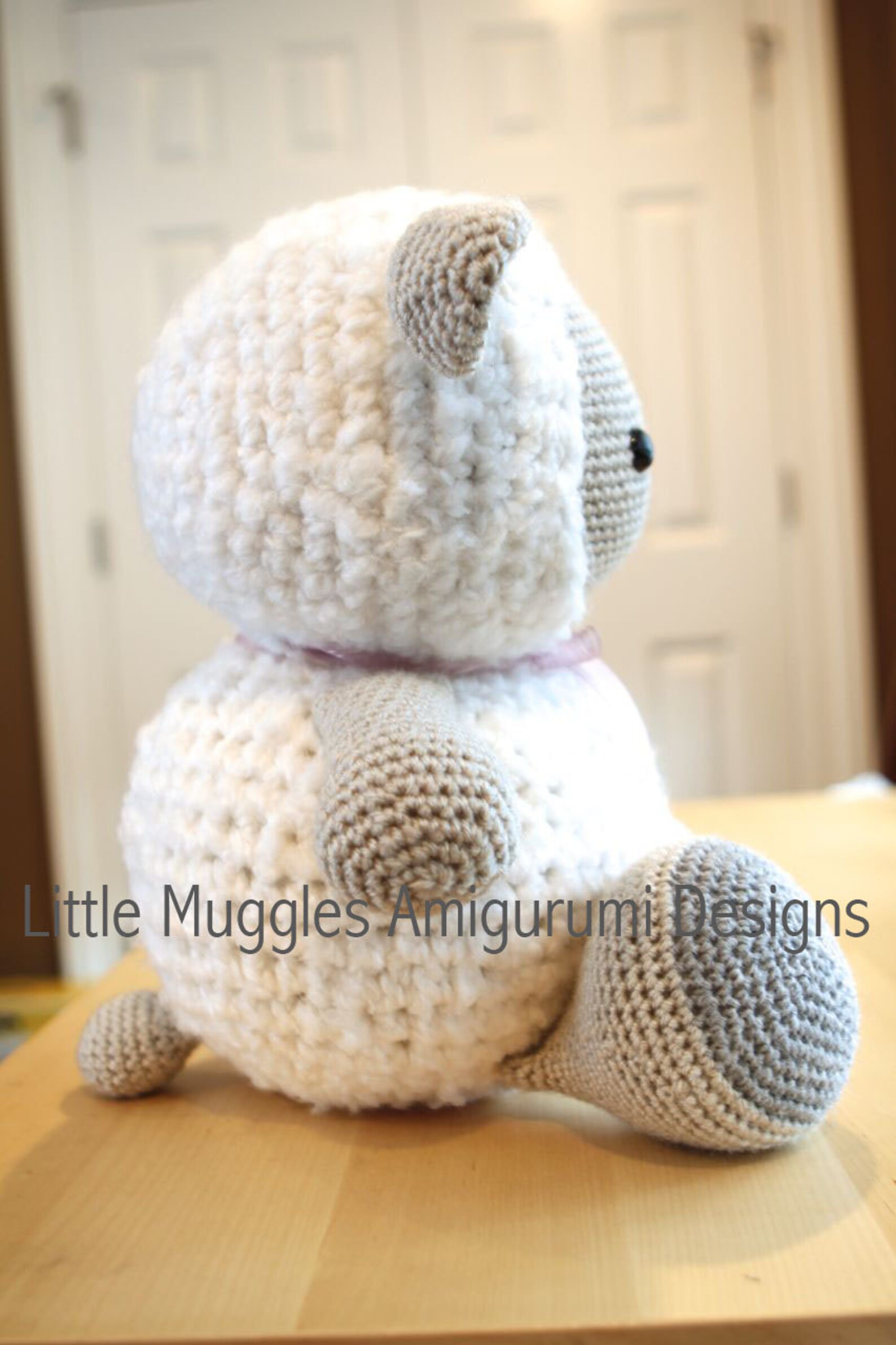 Amigurumi Crochet Pattern Cuddles the Sheep - Etsy UK