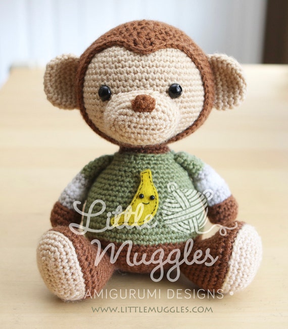 Llavero Mono Amigurumi