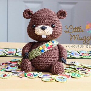 Amigurumi Crochet Pattern - Bucky the Beaver - Etsy