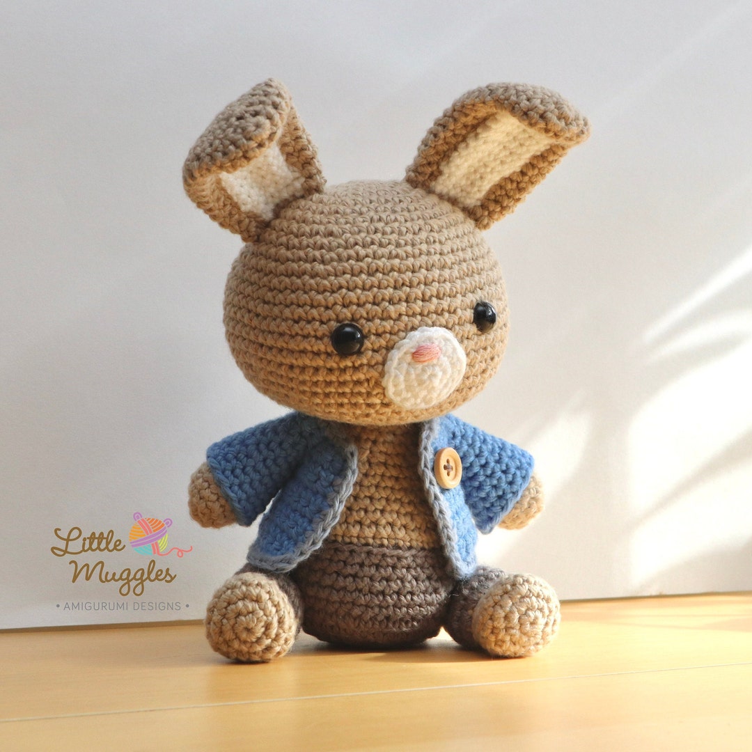 Amigurumi Crochet Pattern Benjamin the Bunny - Etsy