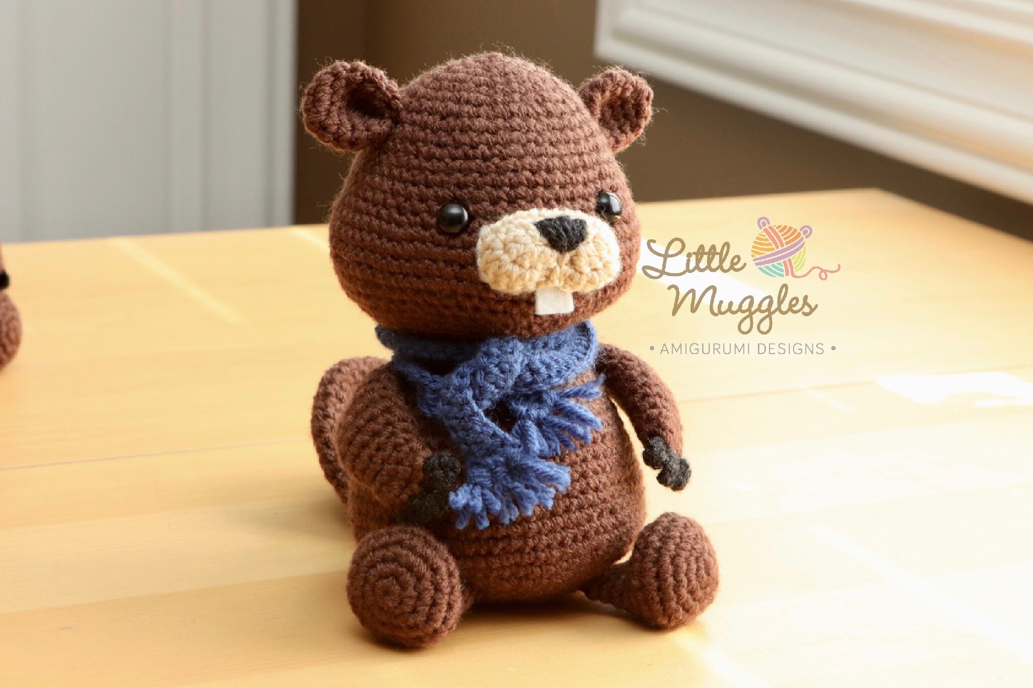 Amigurumi Crochet Pattern - Bucky the Beaver - Etsy