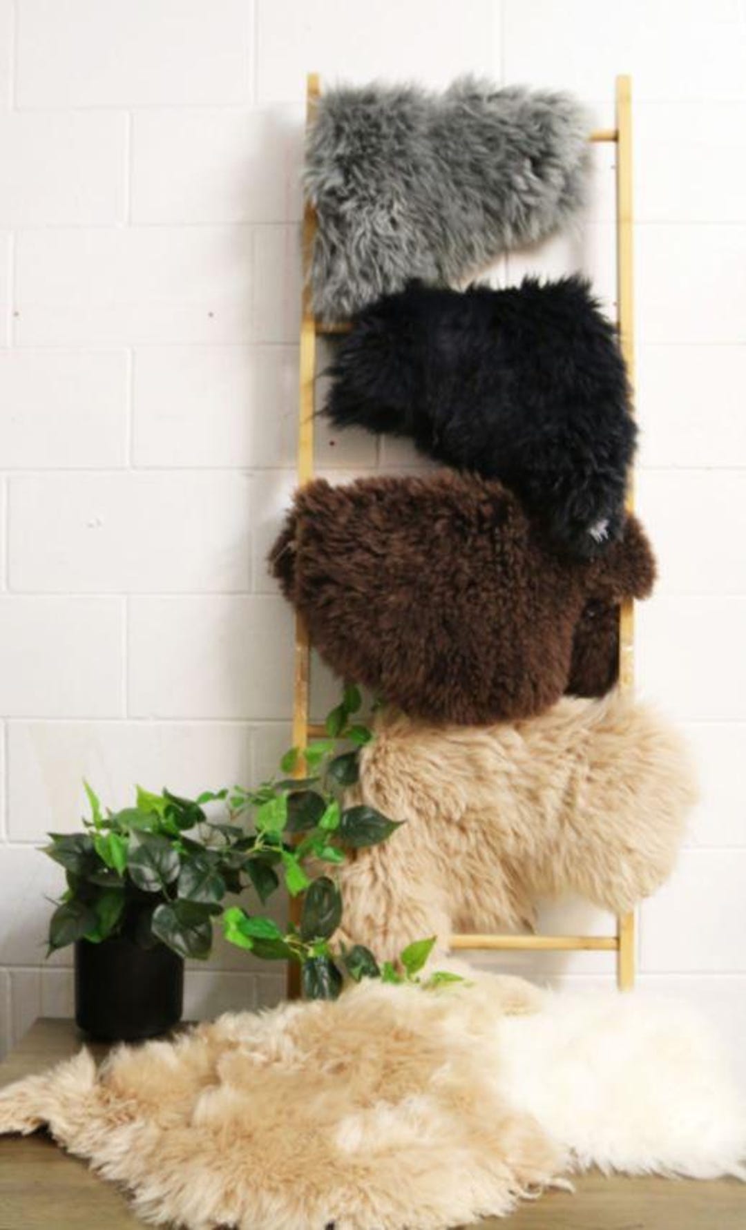 Long Wool Sheepskin Offcuts - Assorted Colours - Etsy