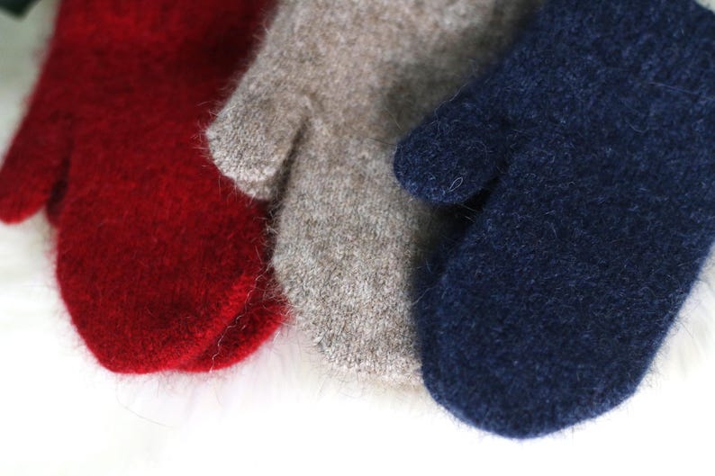 Possum Merino Child's Mitten - Etsy