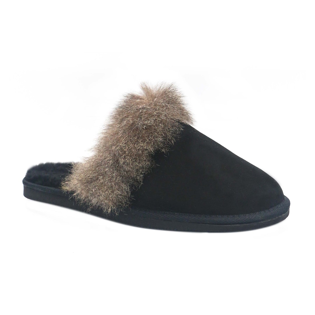Luxurious Possum Fur & Sheepskin Slipper, New Zealand Made - Etsy