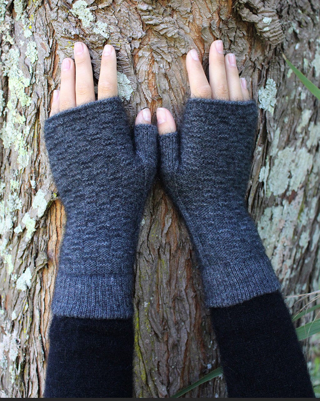 Possum Merino Dash Fingerless Mitten - Etsy