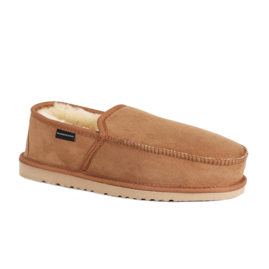New Zealand Made Relaxed Casual Sheepskin Slippers - Etsy UK