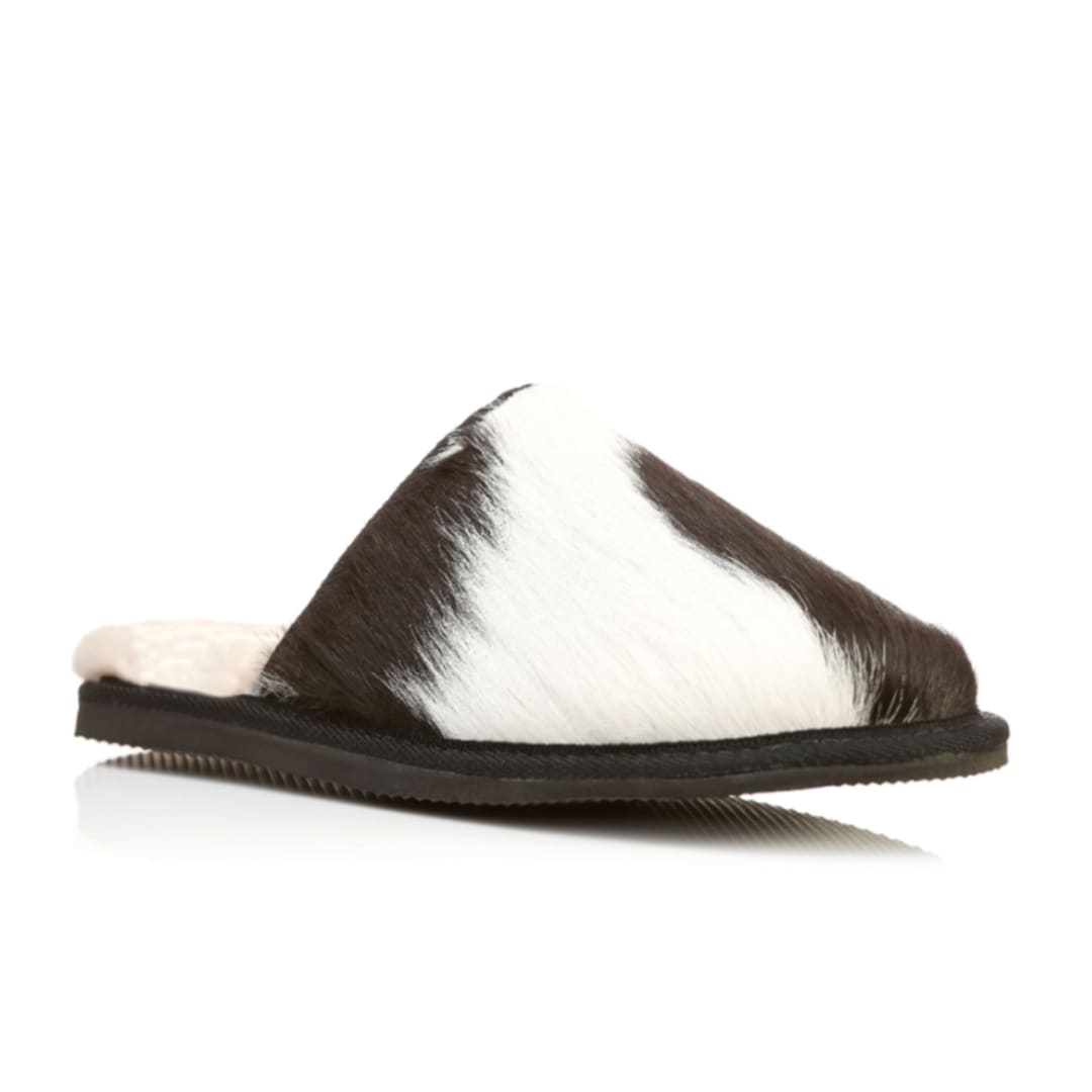 Calfskin & Sheepskin Slipper, New Zealand Made - Etsy