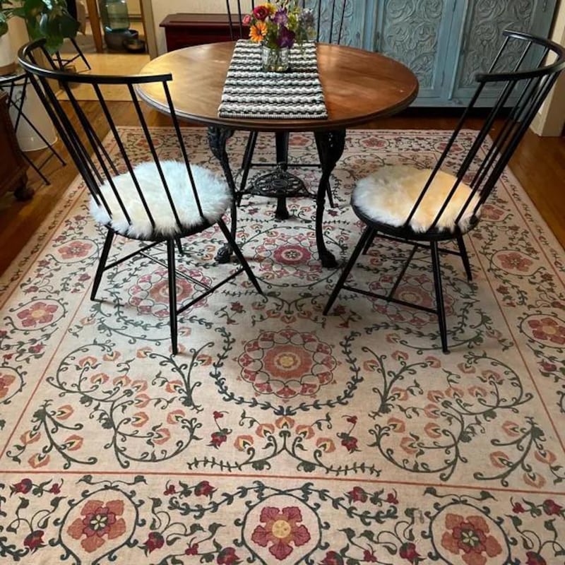 Black Small Round Stool - Etsy