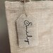 Personalized Hang Tags, Personalized Burlap Hang Tags, Holiday Hang ...