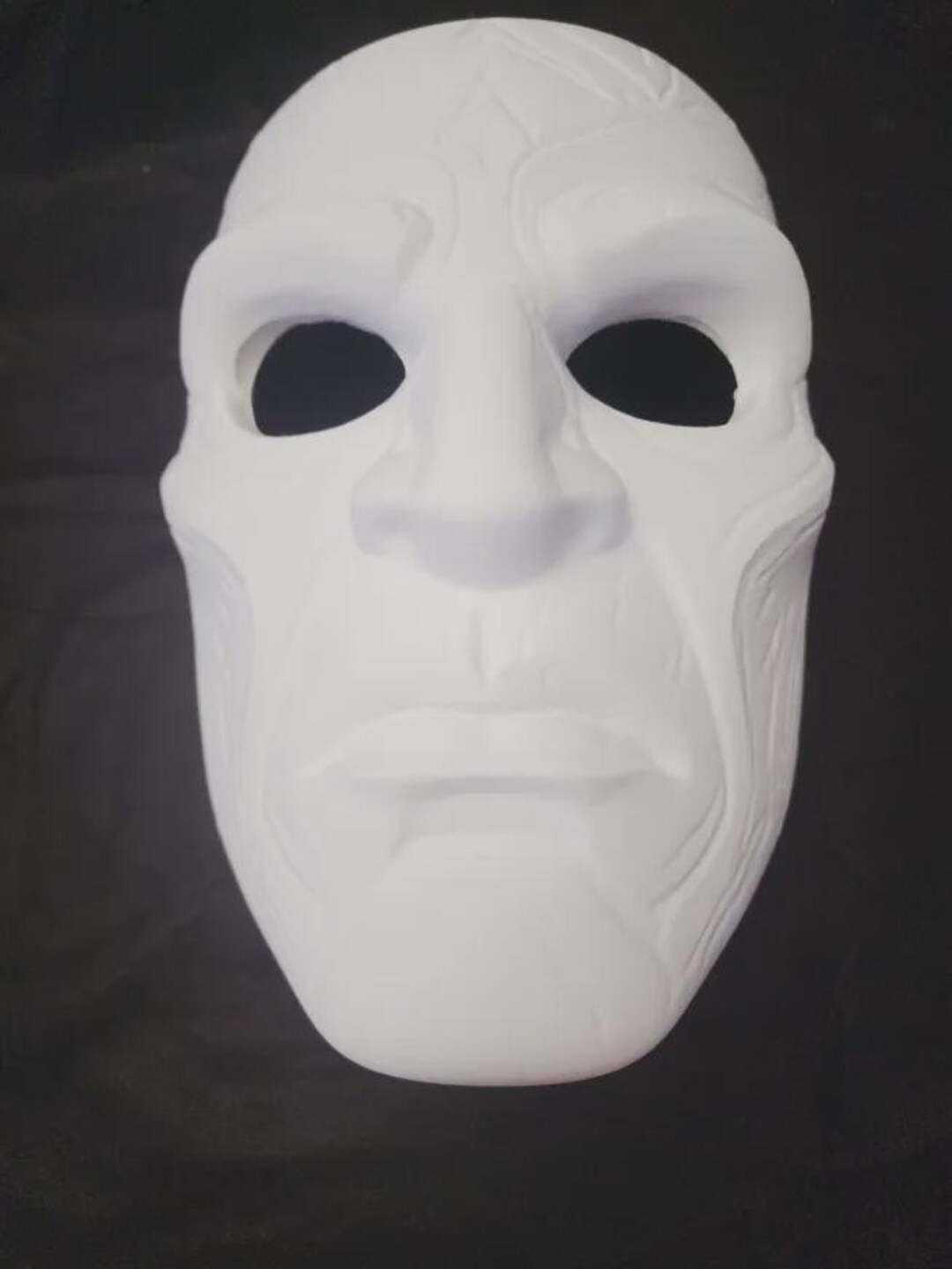 Raw Skull Guardian Face Mask – 3D Printed Wall Decor | Unfinished ...