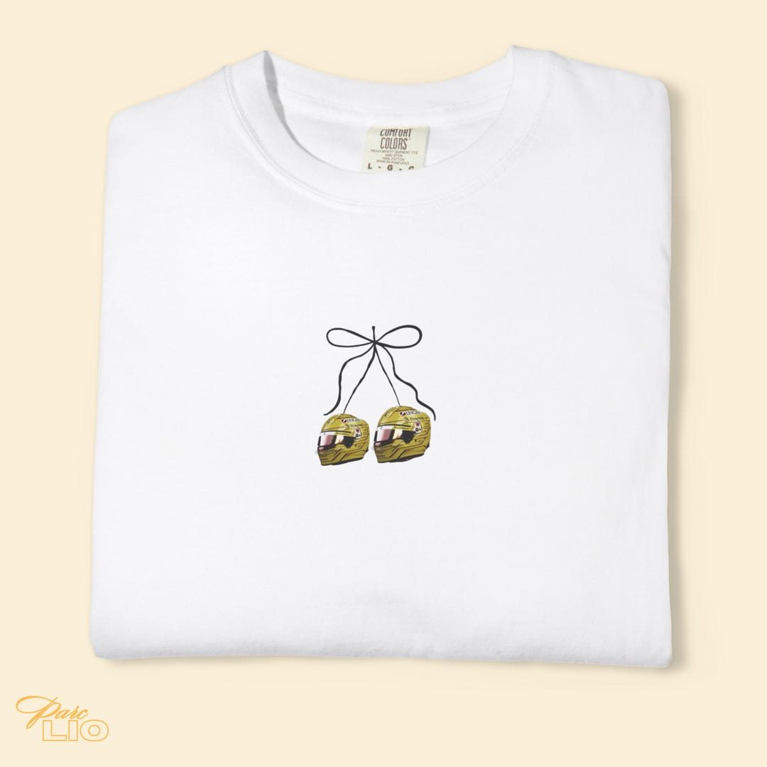 Lewis Hamilton Cherry Helmets T-shirt | Formula 1 Driver Shirt ...