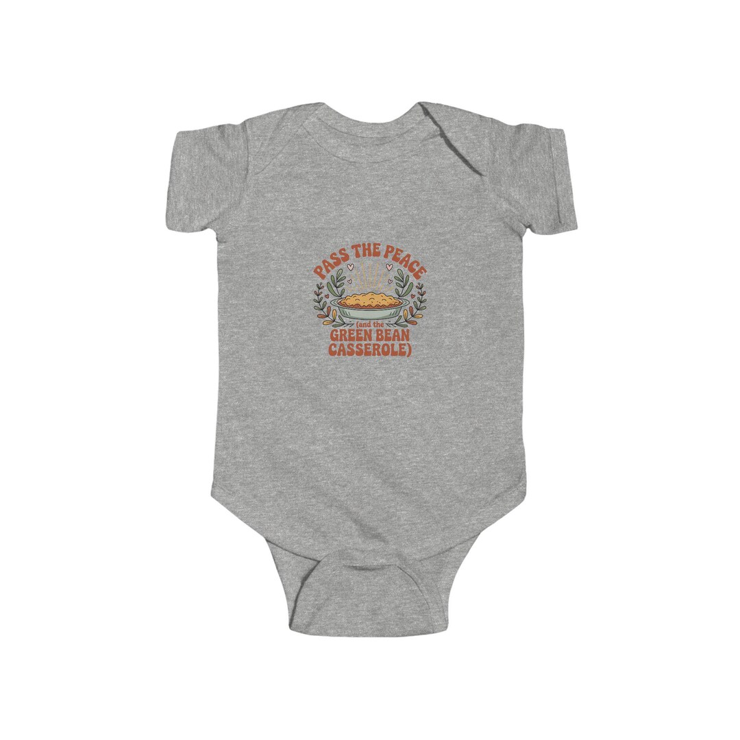 Pass the Peace Onesie, Green Bean Casserole Baby Outfit - Etsy
