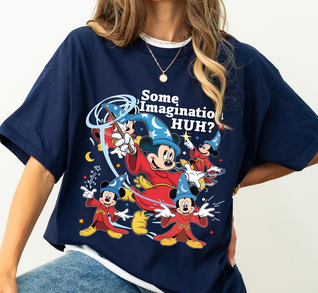 Disney Fantasia Some Imagination Huh Mickey Shirt, Fantasia Sorcerer ...