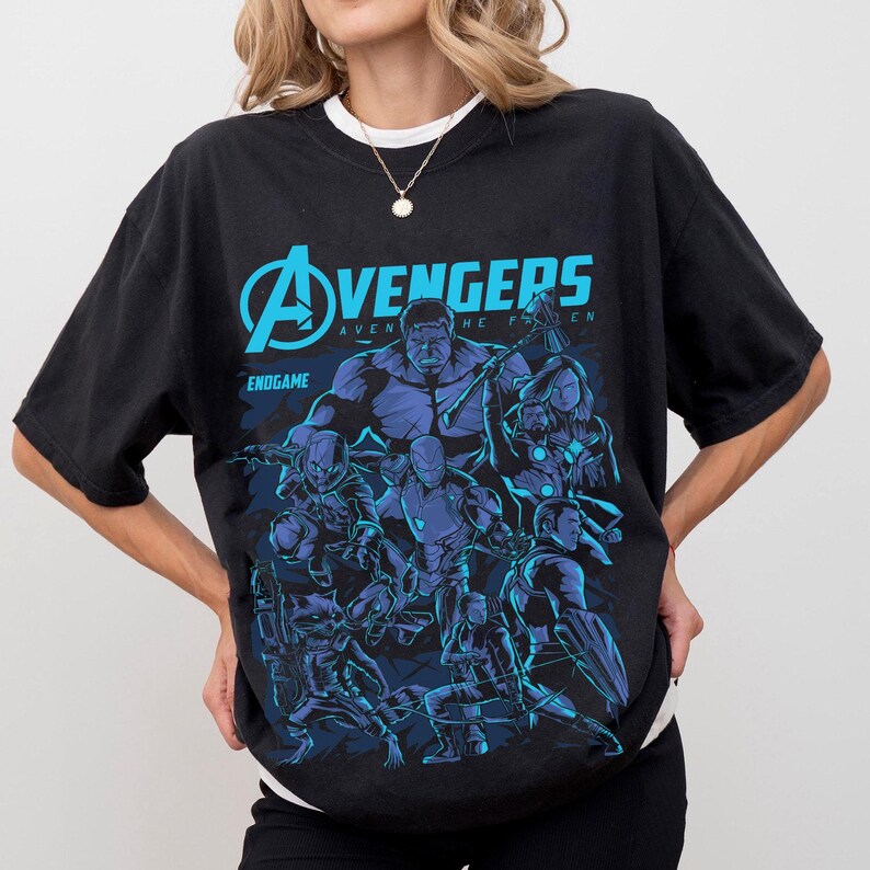 Retro Avengers Marvel Comics Comfort Colors T-shirt, Superhero Shirt ...