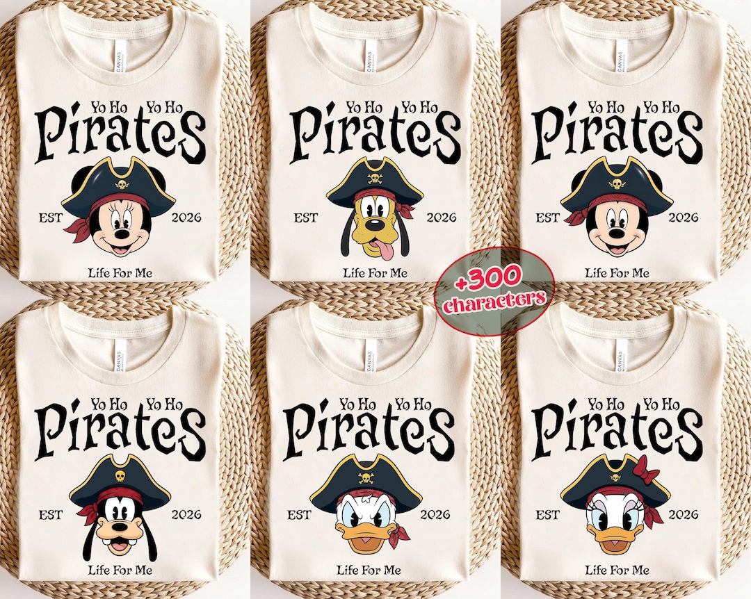 Disney Yo Ho Yo Ho Pirate Life for Me 2026 Shirt, Disneyland Pirates of ...