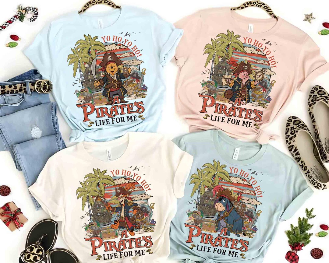 Disney Winnie and Friends Pirates PNG, Yo Ho Yo Ho A Pirates Life for ...