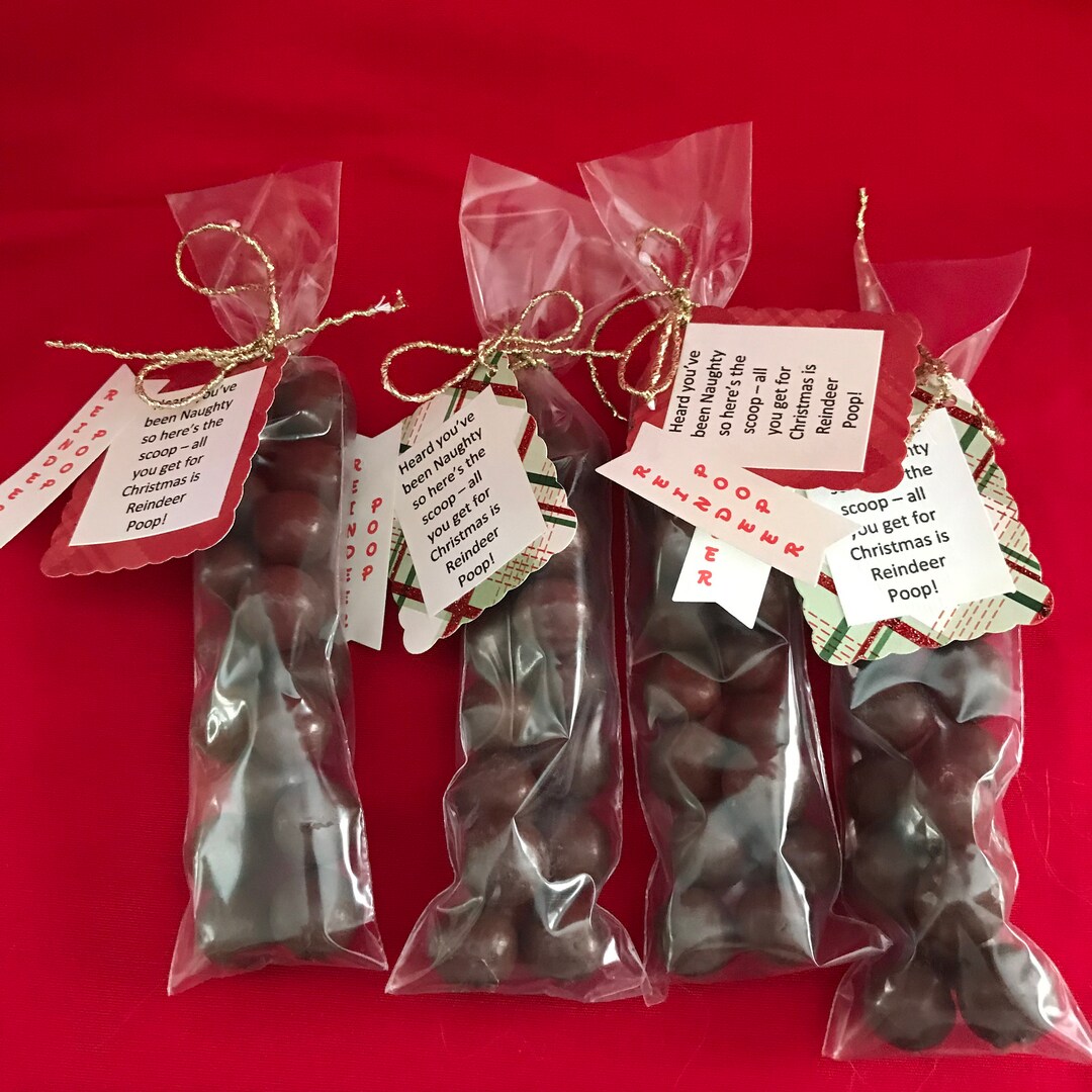 Set of 4 Reindeer Poop - Etsy