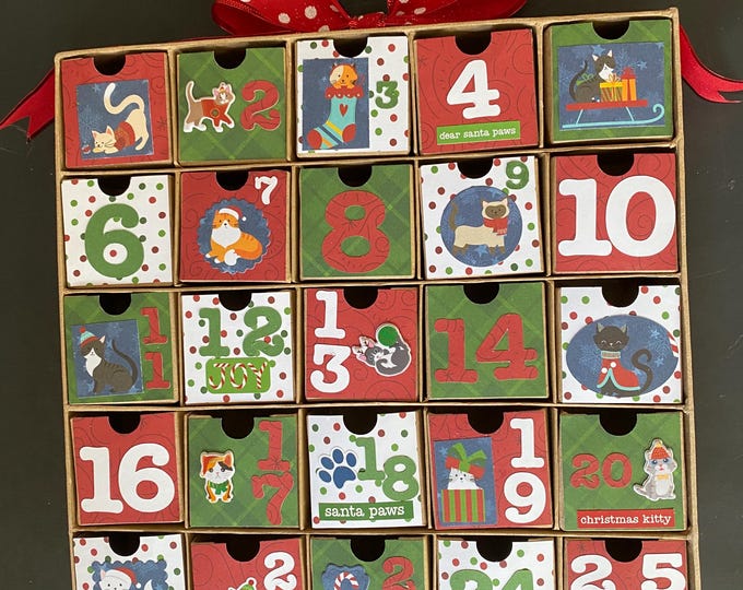 Cat Advent Calendar - Etsy