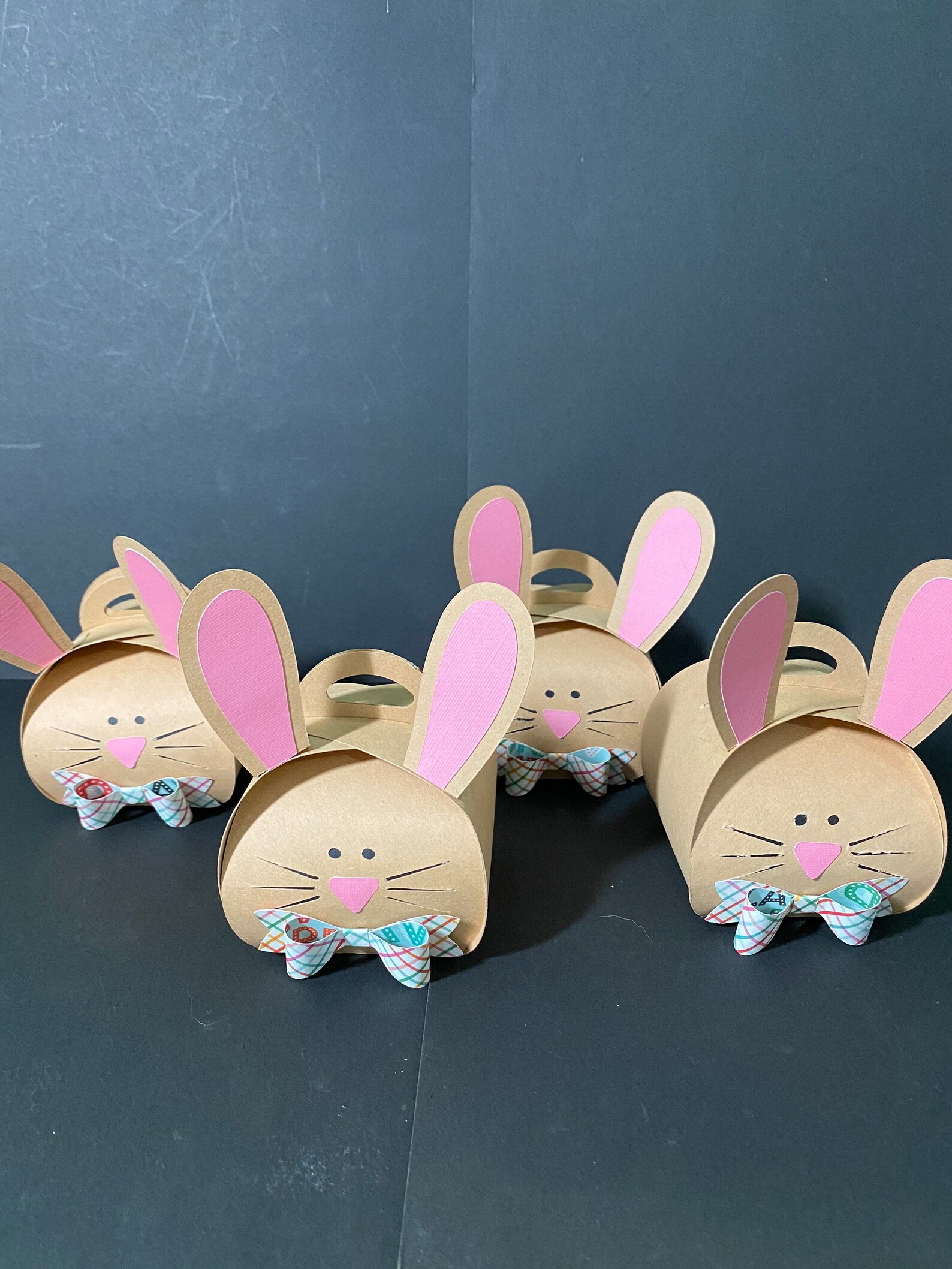 Set of 4 Easter Bunny Treat Boxes - Etsy