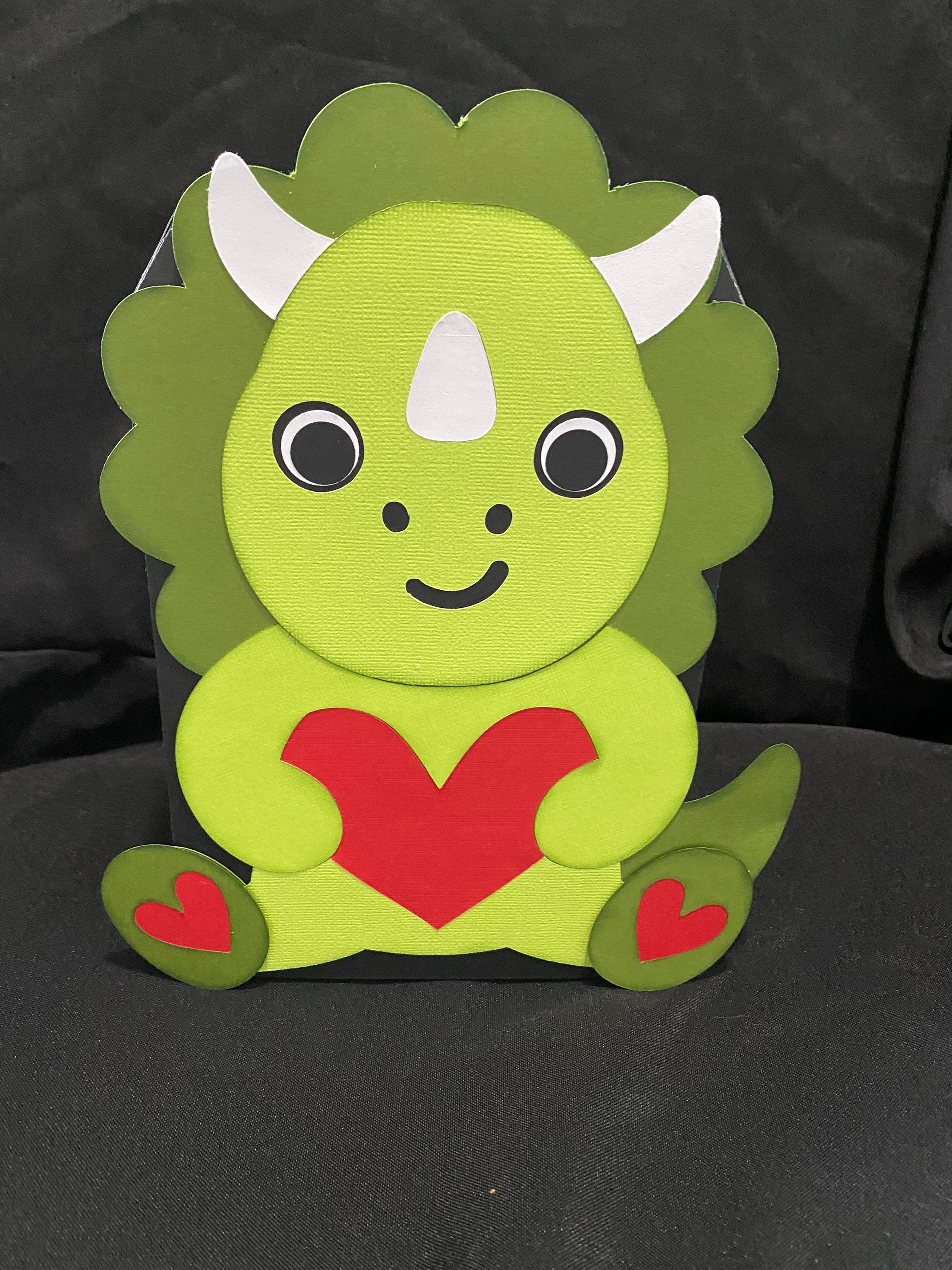 Dinosaur Valentine Box - Etsy