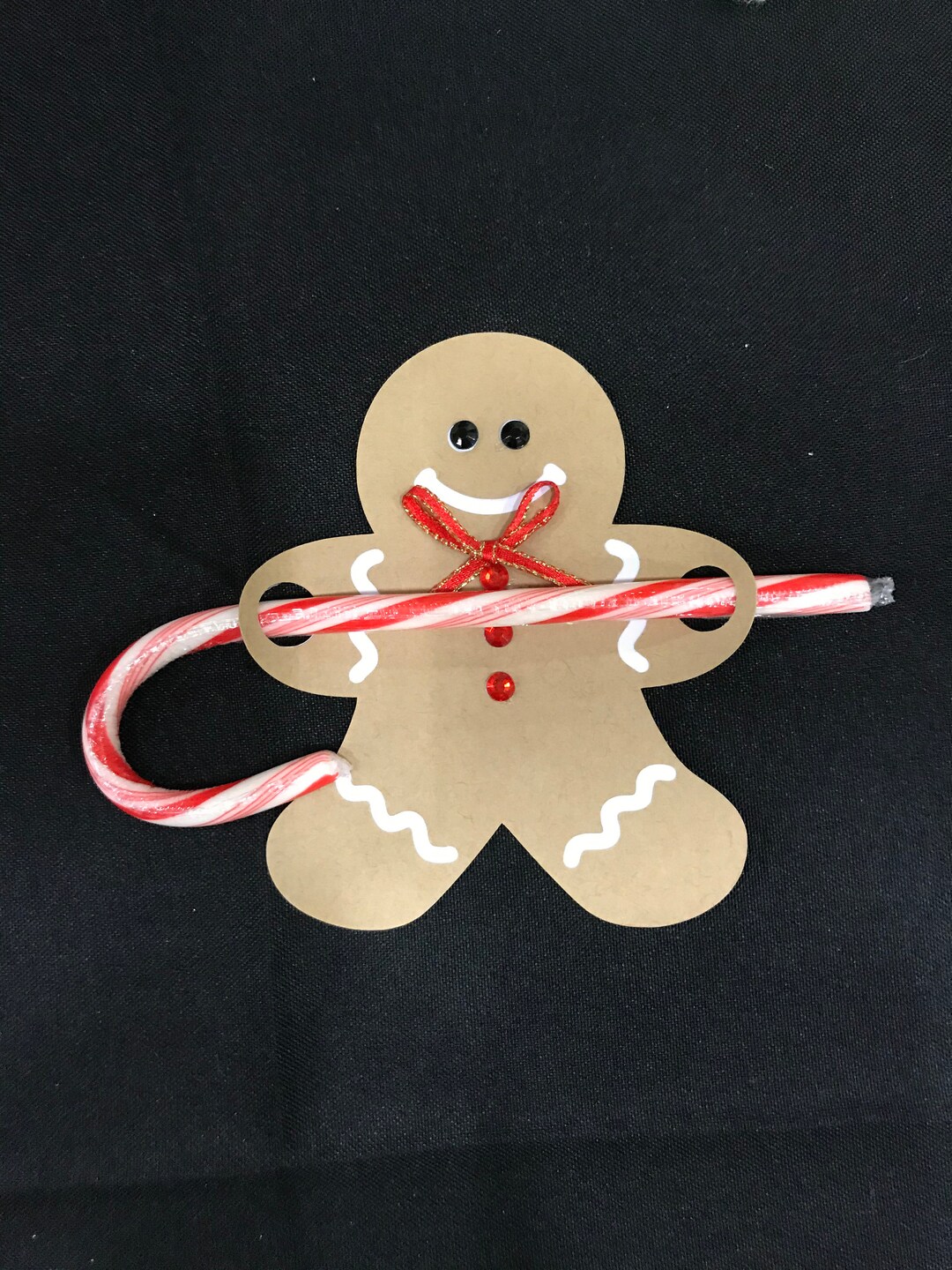 Gingerbread Candy Cane Holder - Etsy