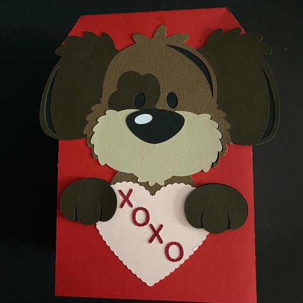 Dog Valentine Box - Etsy