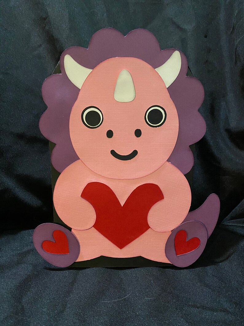 Dinosaur Valentine Box - Etsy