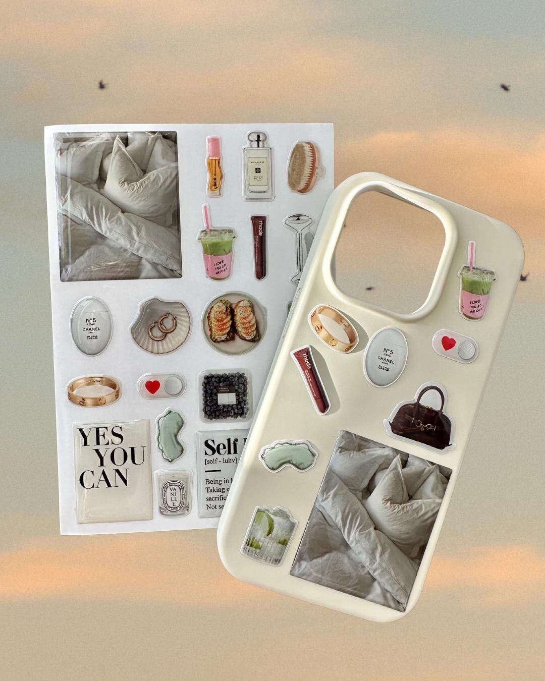 3D Aesthetic Stickers for Iphone, Ipad, Macbook, Self-love - Etsy