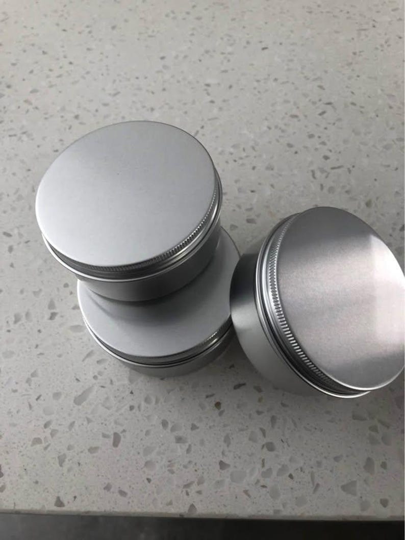 100ml Aluminum Tins With Lids: Skin Care Containers & Balm Containers ...