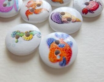 Themed buttons | Etsy