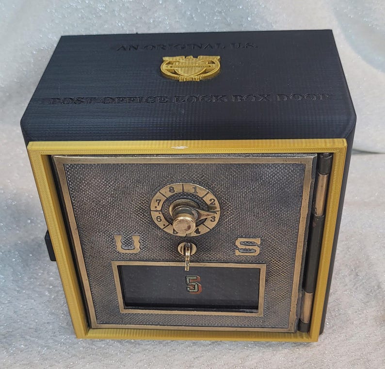 Post Office Box Door Bank - Etsy