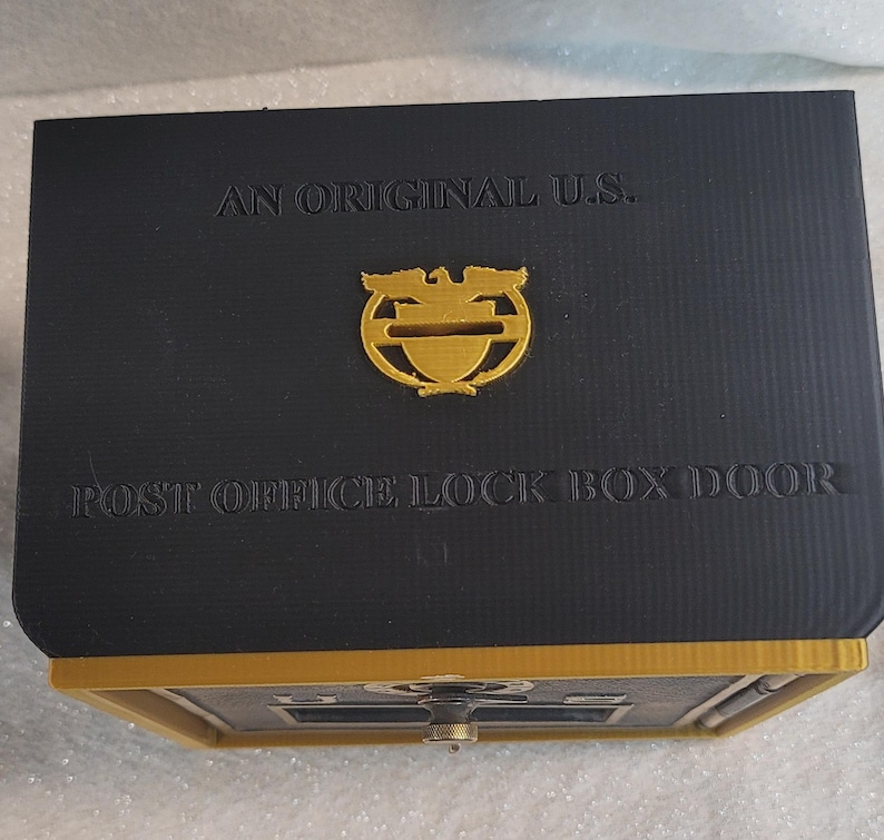 Post Office Box Door Bank - Etsy