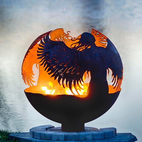 Fire Pit Sphere - Etsy