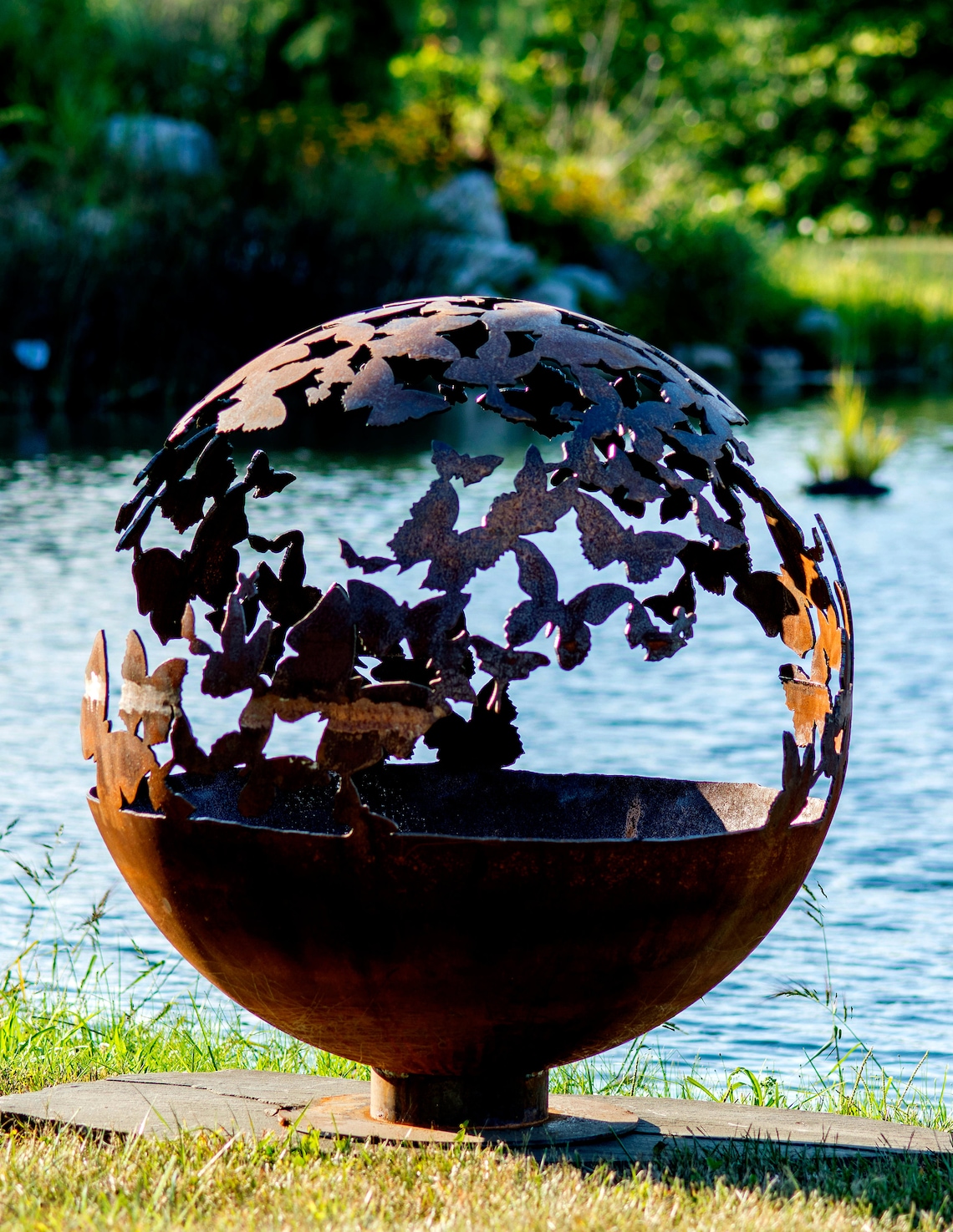 Wings Butterfly Fire Pit Sphere Custom Made CALL BEFORE - Etsy