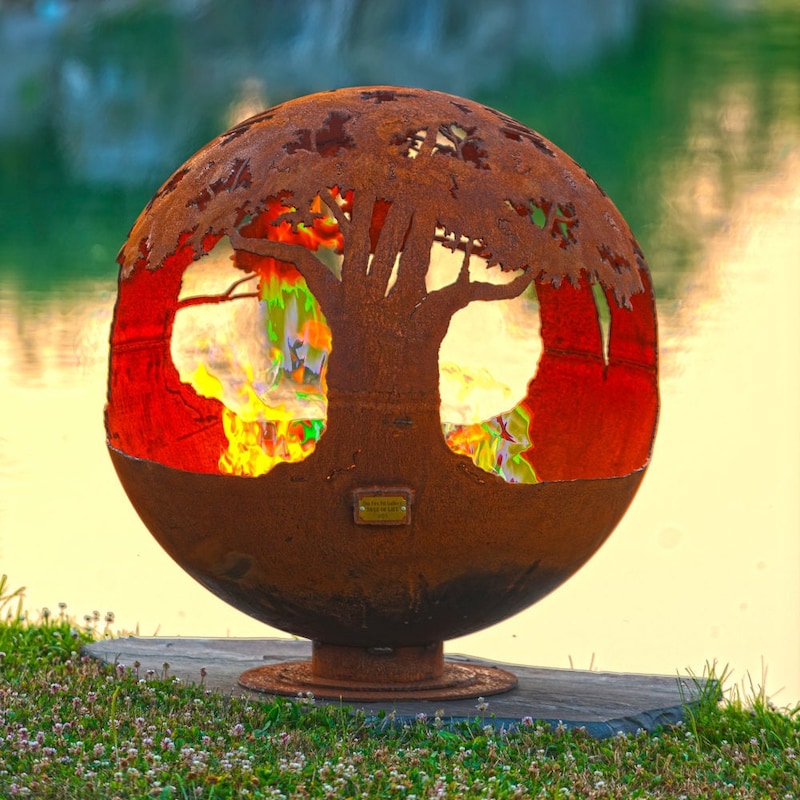 Tree of Life Fire Pit - Etsy
