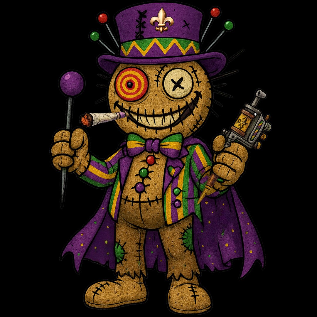 BCG Member "bud the Voodoo Doll" (digital Download) Stoner 420 Ai Art ...