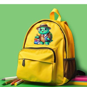 Back to School Bundle Clipart, Cute Animals PNG, Back to School, Back ...