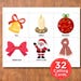 Christmas Bingo Printable Game | 50 Bingo Cards + Calling Cards ...