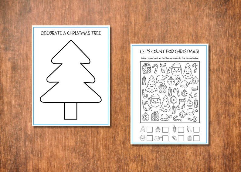 Winter Preschool Activity Pack | Printable Worksheets for Kids ...
