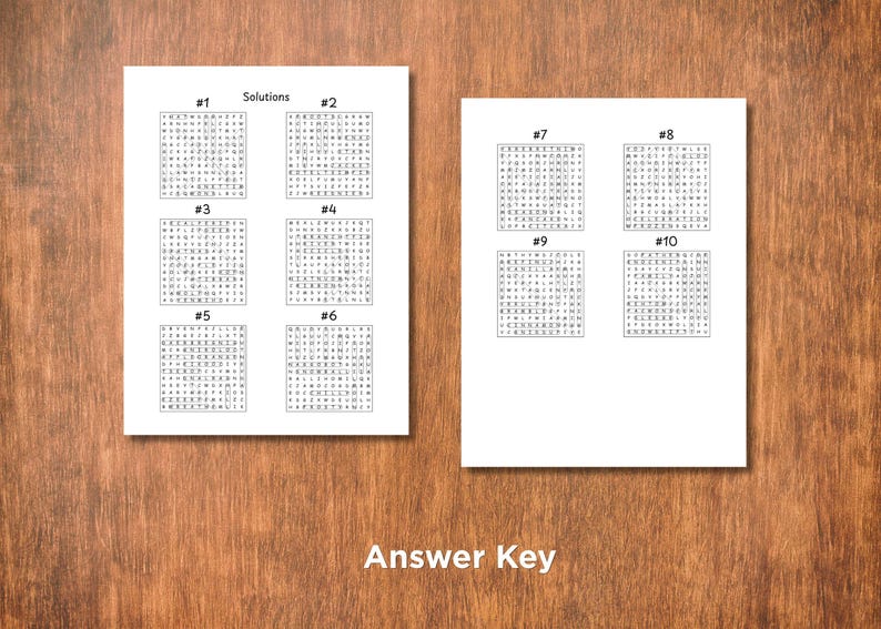 Printable Winter Word Search Worksheets for Kids | 10 Puzzles ...