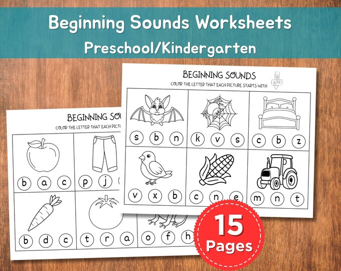 Alphabet Coloring Pages for Preschool and Kindergarten, Printable ABC ...