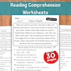 20 Reading Comprehension Stories Multiple Choice - Etsy Canada