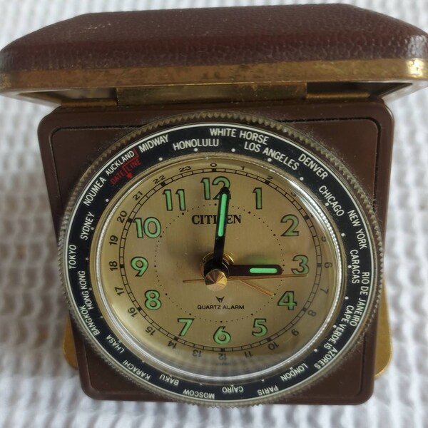 Travel Alarm Clock - Etsy