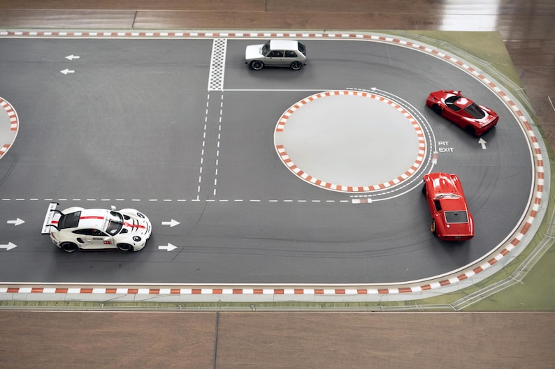 Ultra-realistic RC Drift Track – 6x3 Ft Printed Vinyl Surface | Feels ...