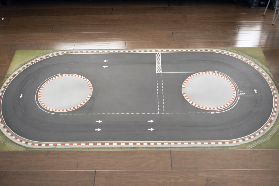 Ultra-realistic RC Drift Track – 6x3 Ft Printed Vinyl Surface | Feels ...