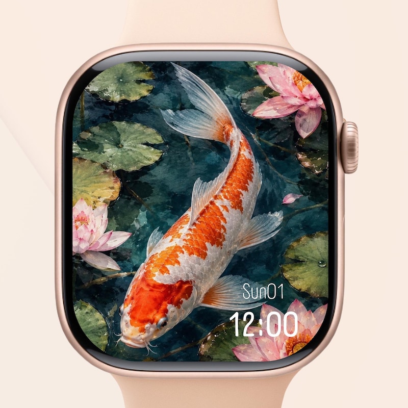 Japanese Koi Watch - Etsy