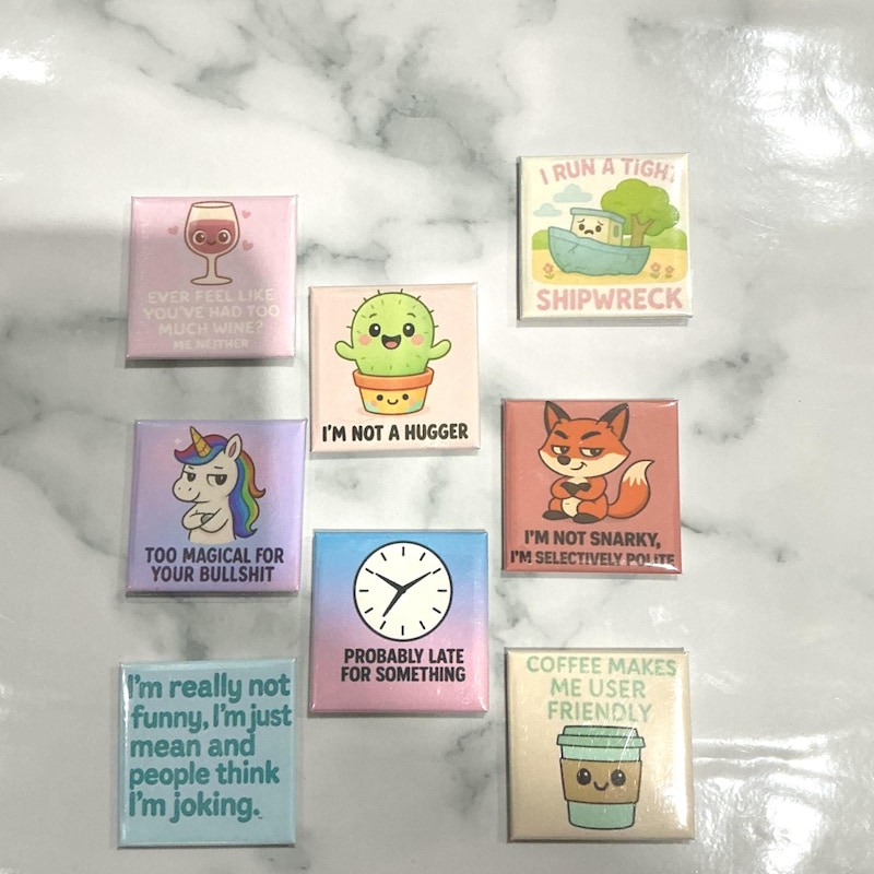Funny Fridge Magnets - Etsy