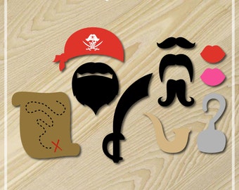 Pirate Photo Booth | Etsy