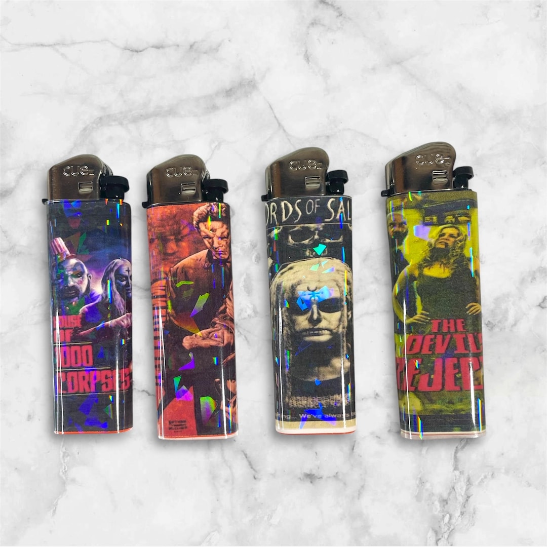 4 Rob Zombie Movie Lighters | Emo Lighters | Candle Lighters | Gift ...